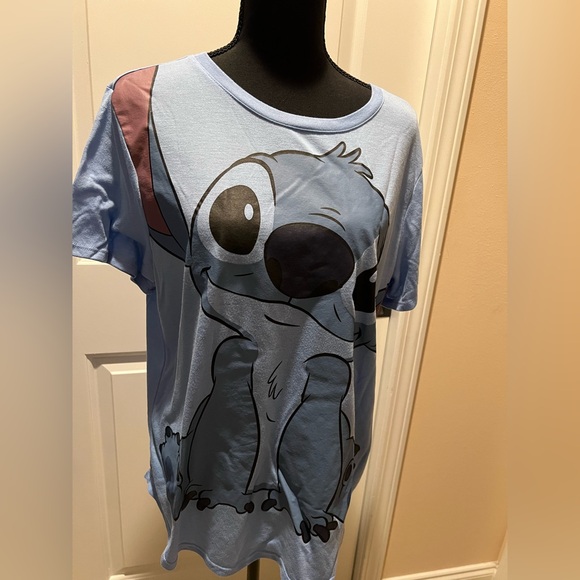Disney | Tops | Disney Light Blue Apparel | Poshmark